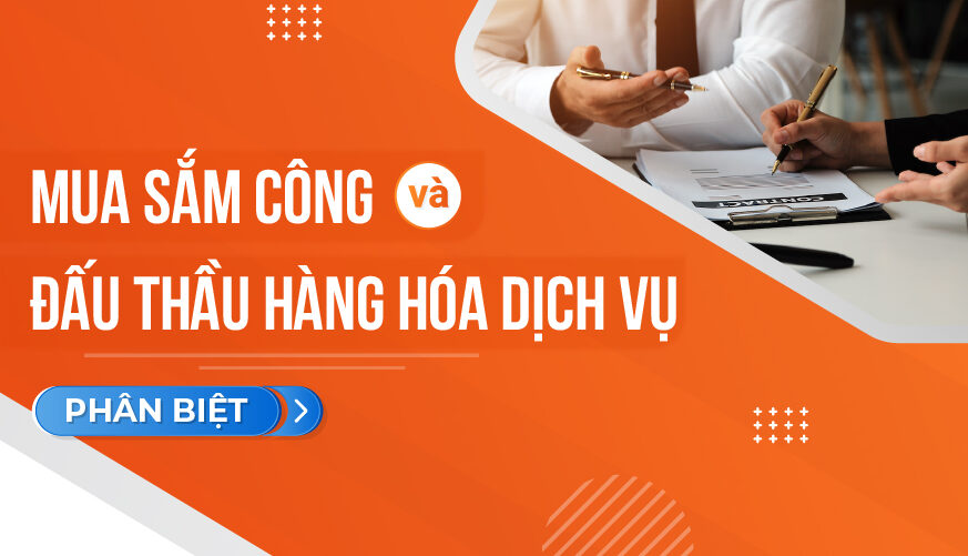 Cách phân biệt mua sắm công và đấu thầu hàng hóa, dịch vụ - Dịch vụ kế ...